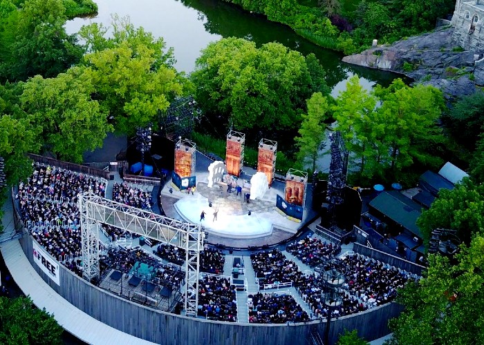 The Public Theater's Gala On The Green Funding No Cost Shakespeare In ...