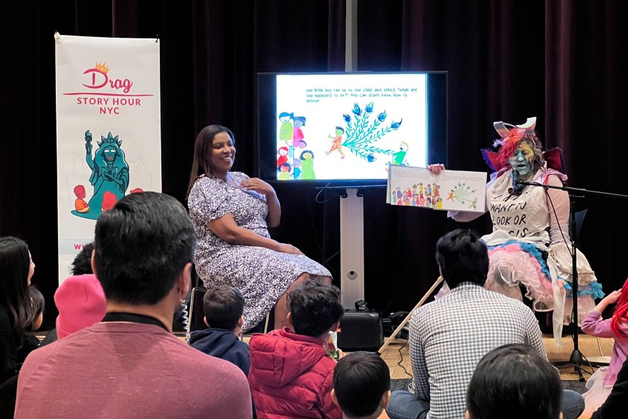 What's Your Story? Attorney General James Hosts Drag Story Hour Read-A-Thon