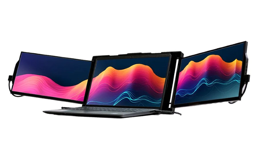 How To Create A Productive Workspace With A Triple Monitor Laptop Setup